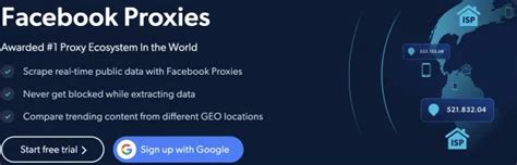 Top Facebook Proxies Pricing Features Performance