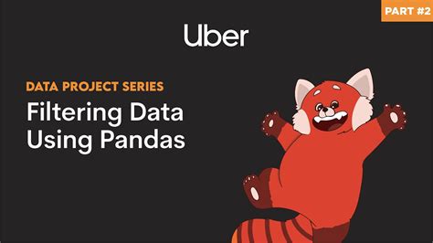 using python pandas to answer business questions for an uber data science project [part 2] youtube