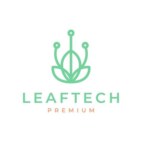 Tech Leaf Vector Art Icons And Graphics For Free Download