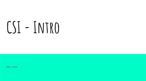 Introduction To Container Storage Interface Csi Pptx