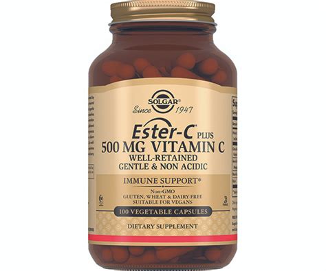 Solgar Капсулы "Эстер-С плюс Витамин С 500 мг" (Ester-C Plus 500 mg ...