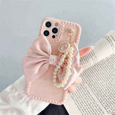 당일발송🚀공주 리본 핑크 스트랩 아이폰 케이스 아이폰13 12 미니 11 프로 맥스 Se3 Se2 8 7 에이블리