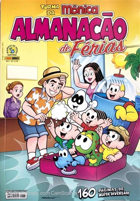 Almanacão De Férias Turma Da Mônica Vol 5 Comic Boom