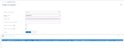 Sauvegarde De La Base De Données Azure Pour Postgresql En Utilisant Le Portail Azure Azure