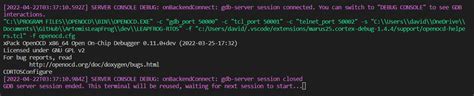 OpenOCD GDB Server Quit Unexpectedly While Trying To Debug Issue Bmd Studio Stm For