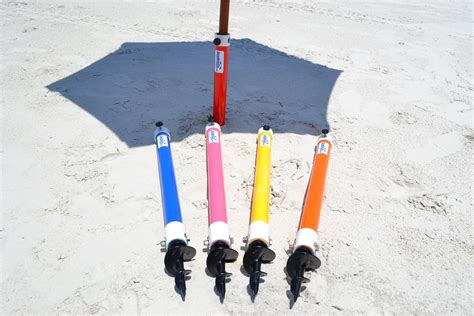 Augbrella Beach Umbrella Sand Anchor For Use At The Beach Aughog
