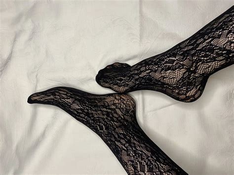 See And Save As Black Mesh Knee Socks Porn Pict Xhams Gesek Info