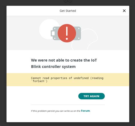 Arduino Uno R4 Wifi To Iot Cloud We Were Not Able To Create The Iot Blink Controller System