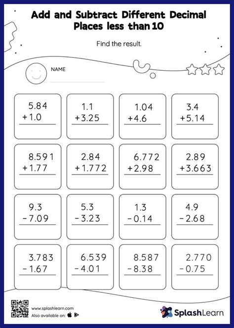 Daily Decimals Worksheet Teach Starter Worksheets Library