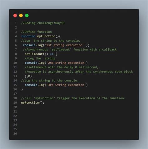 In This Code We Defined A Function Myfunction Inside The Function The