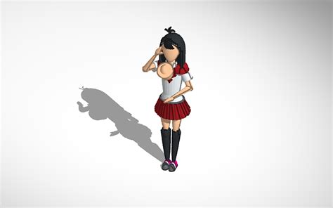 3d Design School Girl Tinkercad
