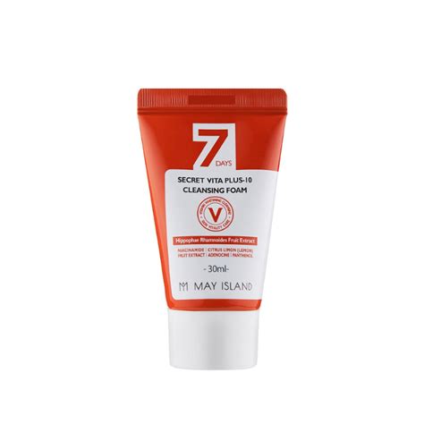 Пенка для умывания May Island 7 Days Secret Vita Plus-10 Foam купить в ...