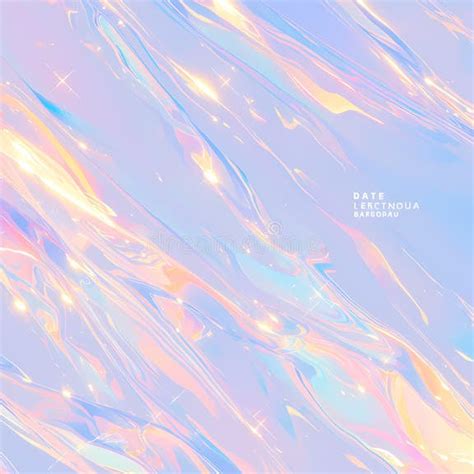 Luminary Spectrum Distorted Filter Effect Stock Illustration