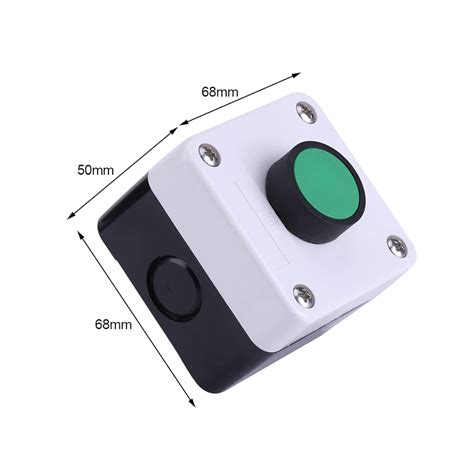 Buy Push Button Switch Station Box Abs Weatherproof Momentary Switch One Push Button Control