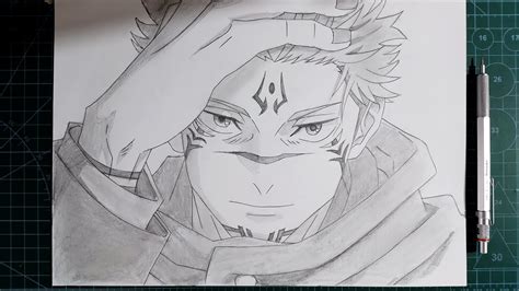 How To Draw Sukuna Step By Step Jujutsu Kaisen YouTube