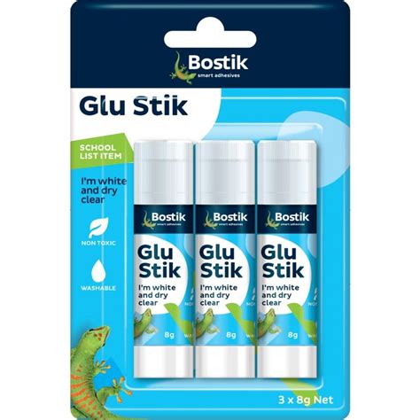 The Bostik Glu Stick 3 Pack Is Ideal For Hundreds Of Uses Around The