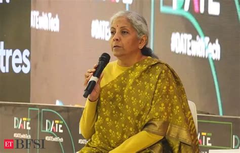 Customer Data With Account Aggregators Completely Safe In India Sitharaman Et Bfsi