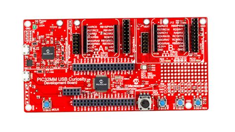 Microchip Pic32mm Usb Curiosity Mcu Development Board Dm320107 Rs