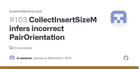 collectinsertsizemetrics infers incorrect pairorientation · issue 103