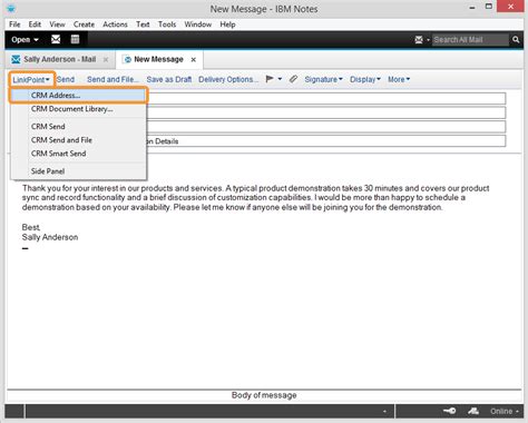 Adding Microsoft Dynamics Crm Contacts As Email Recipients In Ibm Notes