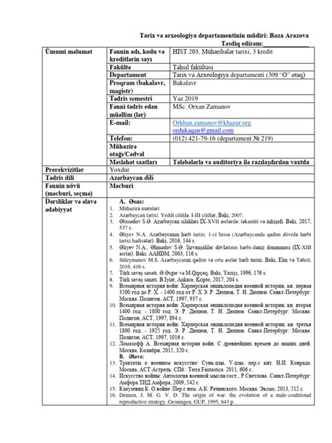 Orxan Zamanov War History Pdf