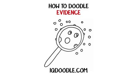 How To Draw Evidence Drawing Tips Youtube