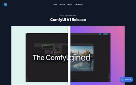Comfyui V1使用入口地址 Ai桌面客户端最新工具和软件app下载