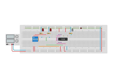 Circuit Design Lab 8 Experiment 3 Tinkercad
