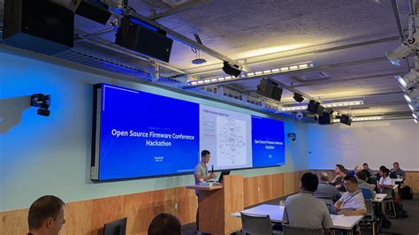 Open Source Firmware Conference 2019 Talks Hackathon And More