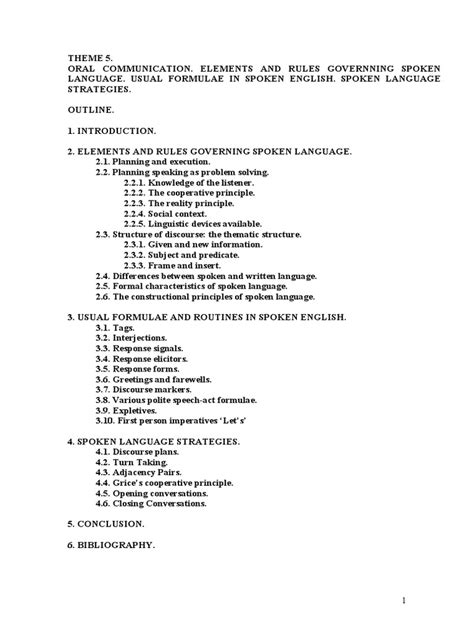 Topic 5 Download Free Pdf Syntax Communication