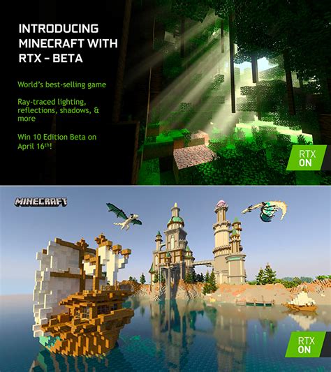 Minecraft With NVIDIA RTX Ray Tracing Launches This Week TechEBlog