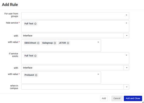 How To Use A Display Logic Rule To Display Only Electronic Collections