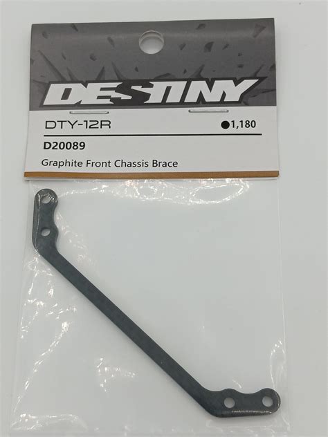 Graphite Front Chassis Brace Dty 12r