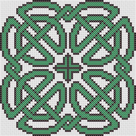 Celtic Cross Stitch Pattern Celtic Knotwork Etsy