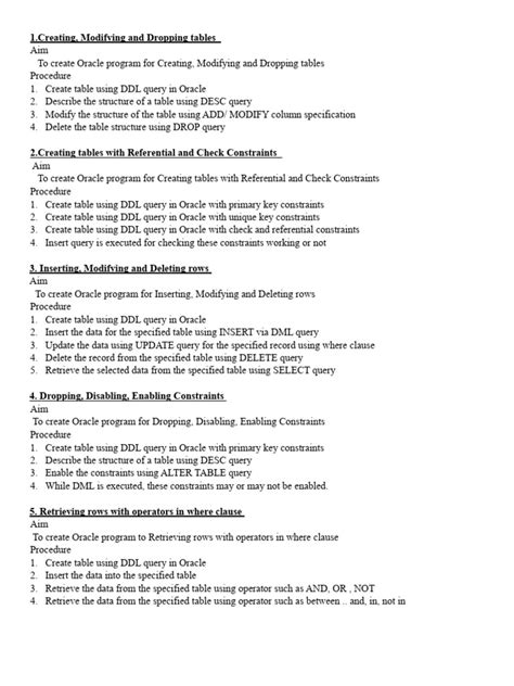 Oracle Procedure 1 Pdf Parameter Computer Programming Plsql