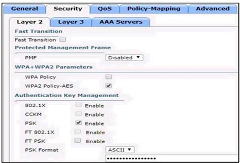 Based On The Configuration In This Wlan Security Setting Which Method