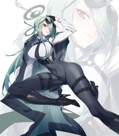 Yeyoutiangong Mina Blue Archive Blue Archive Uniform Absurdres