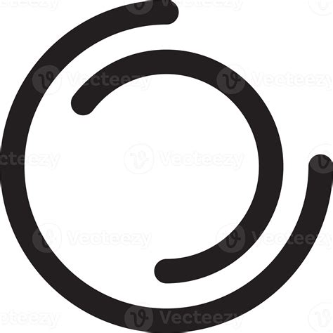 Abstract Overlapping Circle Logo Illustration In Trendy And Minimal Style 13775081 Png
