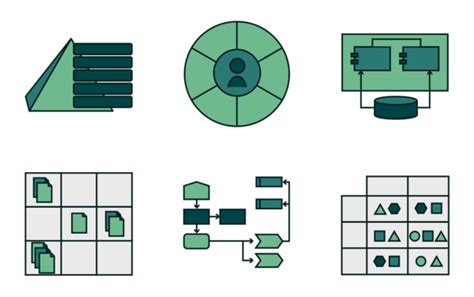 Enterprise Architecture Togaf Colored Icon Pack Color Lineal Color 30 Svg Icons
