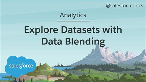 How To Explore Multiple Datasets With Data Blending Einstein Analytics Salesforce Youtube