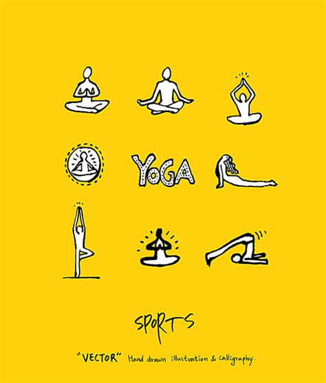 손으로 그린 요가 일러스트 유토이미지 상세페이지 베이직샵 20998254