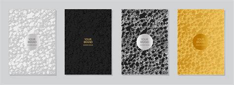 커버 디자인 세트 수직 현대 벡터 템플릿 기하학적 볼륨 볼록 3d 패턴 엠보싱 배경의 컬렉션 0명에 대한 스톡 벡터 아트 및 기타 이미지 Istock