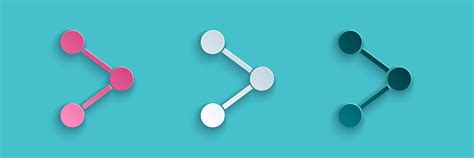 파란색 배경에서 격리된 공유 아이콘을 용지 잘라냅니다 공유 공유 통신 그림 소셜 미디어 연결 네트워크 종이 아트 스타일 벡터 일러스트레이션 3차원 형태에 대한 스톡 벡터