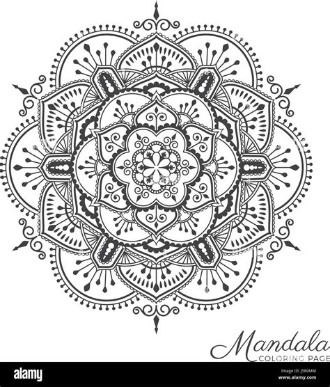 Tibetan Mandala Coloring Pages 2025
