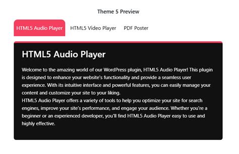 Tabbed Contents Block Display Content In Tabbed Layout Wordpress