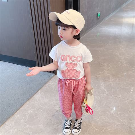 สาวฤดูร้อนชุดเด็ก 2022 แฟชั่นใหม่เด็กฤดูร้อนผ้าฝ้ายสองชิ้นบาง Section