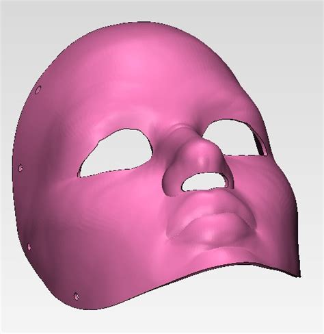 Бесплатный STL файл Маска v1 для 3d-печати・3D-печатная модель для ...