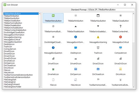 Github Abc11010xyz Qt Icon Browser