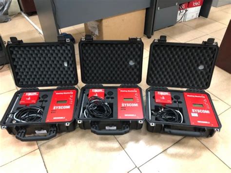 Provide The Mr3003bla Blasting Monitoring Equipment Of Syscom Instruments Sa Switzerland For