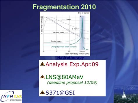 Ppt Contributions To Ion Therapy Treatment Planning Fragmentation Experiments Status Report